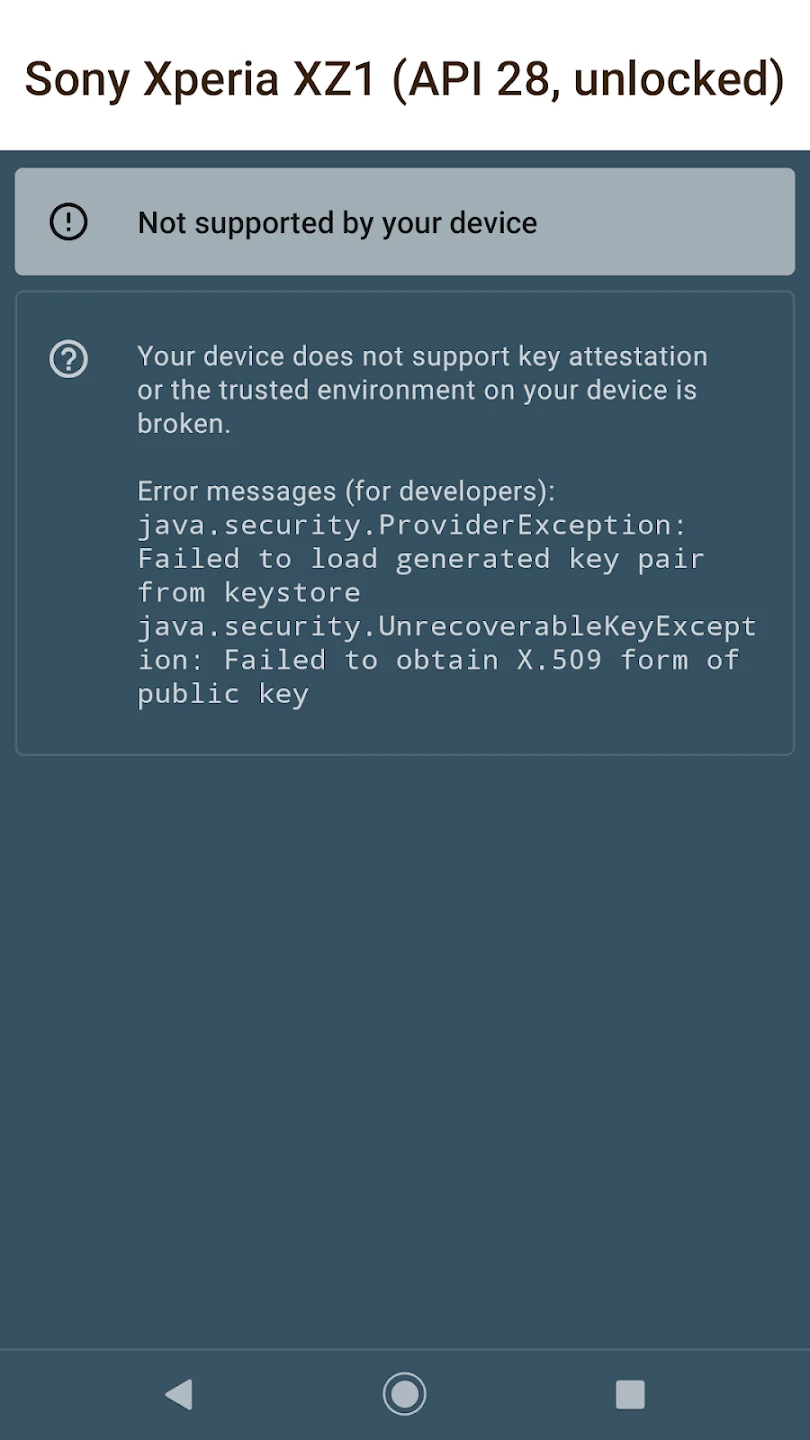 Key Attestation Demo – Yolokick