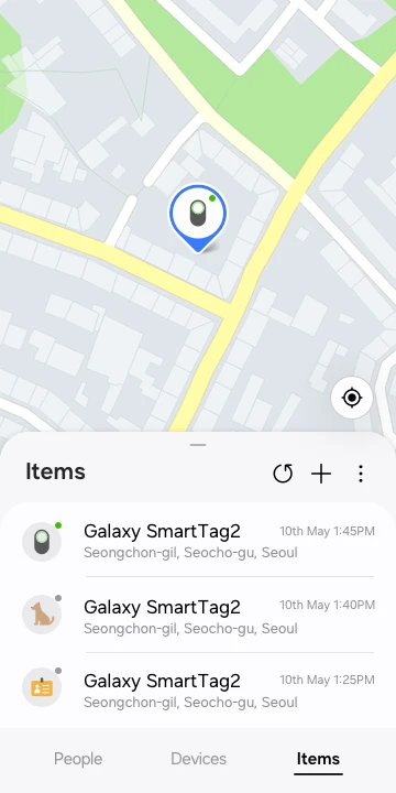 Samsung Find: Location Sharing – Yolokick
